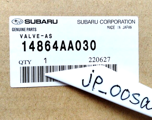 Genuine Subaru OEM Secondary Air Suction Valve Set Ej257 2008 STI Nr ...