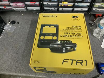 iDatalink Maestro Kit-FTR1 Dash Kit and Harness Ford Truck 4.3 Display ...