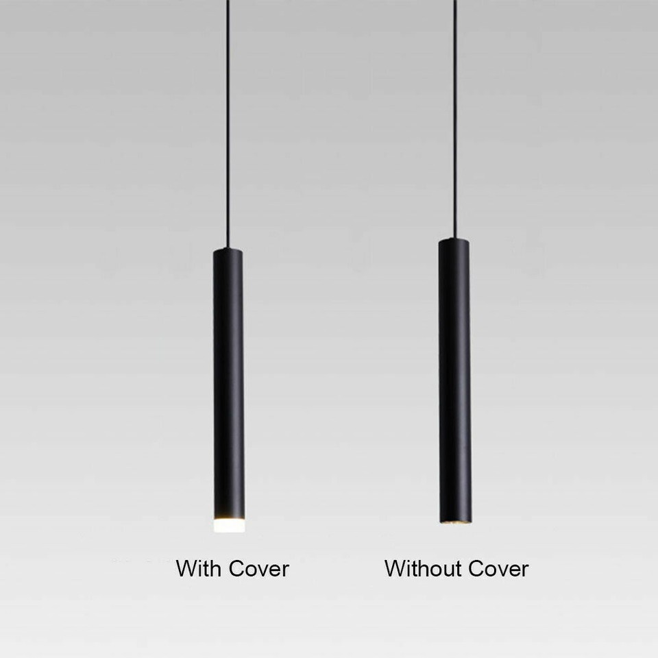 Pipe Long Cylinder Aluminium Tube Spot LED Lights Nordic Style Pendant ...