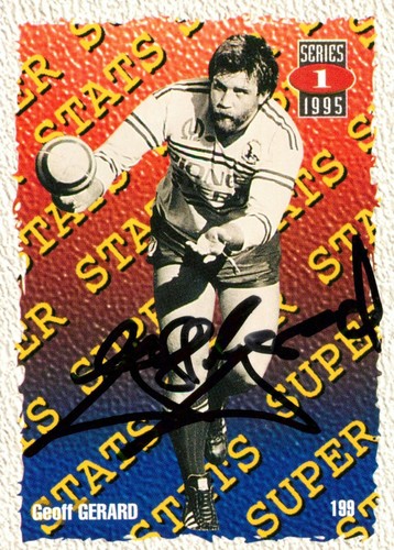 Signed 1995 MANLY SEA EAGLES NRL Card GEOFF GERARD | eBay Australia