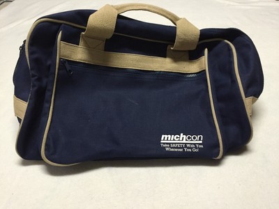 MichCon Travel Overnight Carry-on Duffle Luggage Canvas Bag, Blue | eBay
