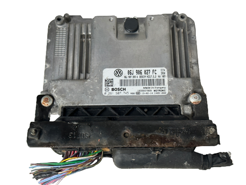 2012 2013 VolksWagen Tiguan Engine Computer Module ECM 06J 906 027 FC ...