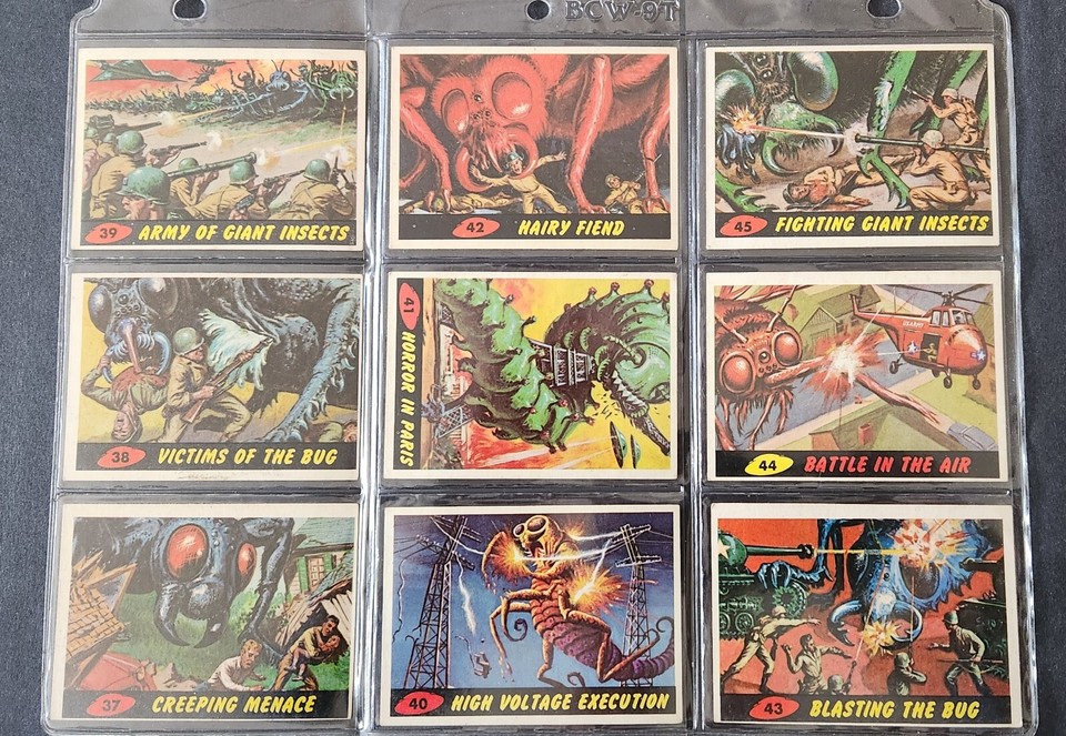 mars attacks 1962 original COMPLETE SET | eBay