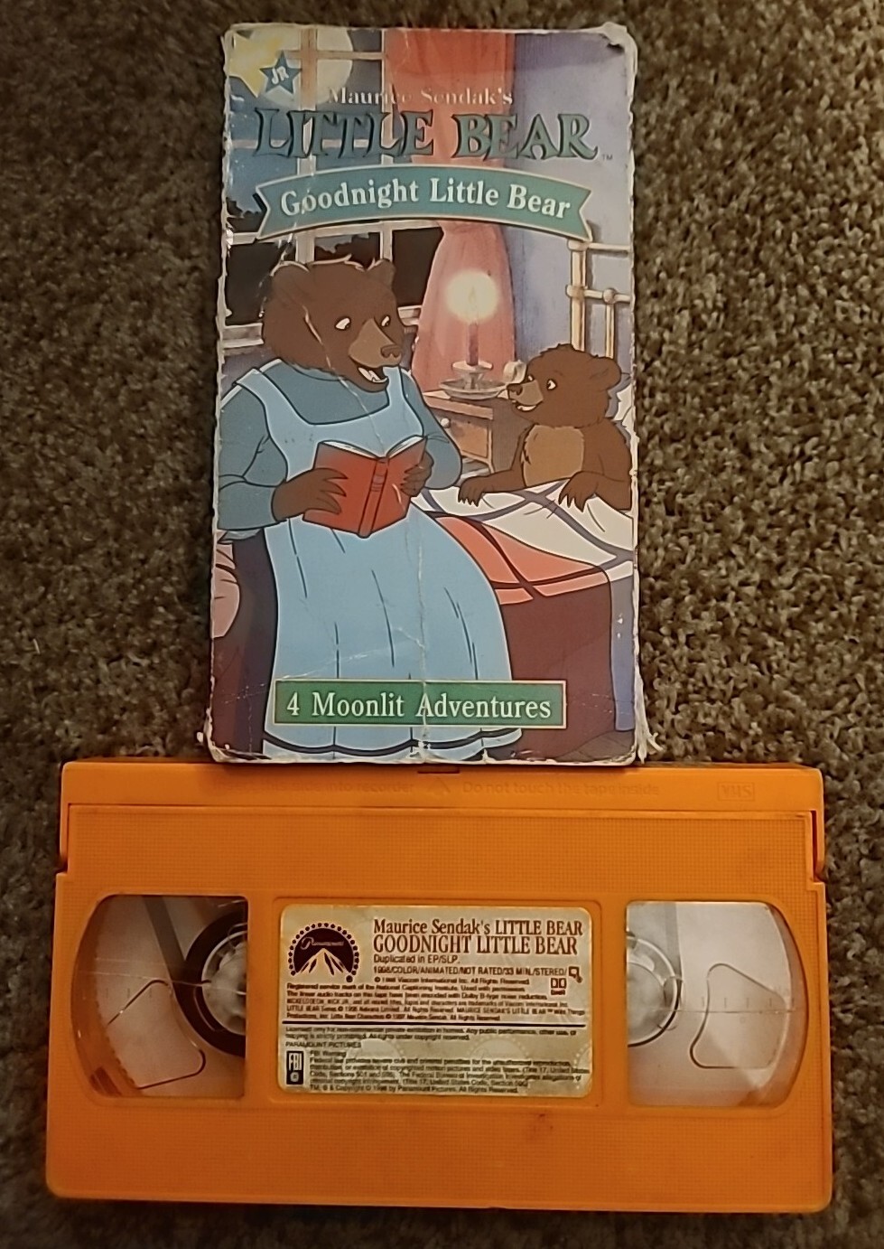 Goodnight Little Bear 1996 ©1998 Nick Jr Nickelodeon | eBay