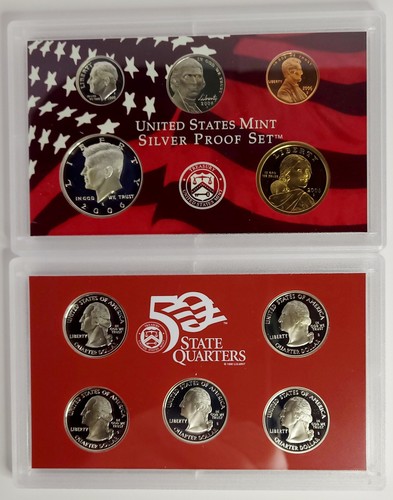 2006-S US Mint Silver Proof Set 10 Coins with Original Box & COA | eBay