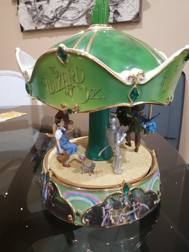 The Wizard Of Oz Illuminated Carousel By Bradford Exchange | eBay