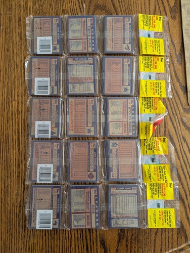 1984 Topps Baseball Rack Packs!🔥🔥🔥54 Cards Per Pack! Mattingly RC ...
