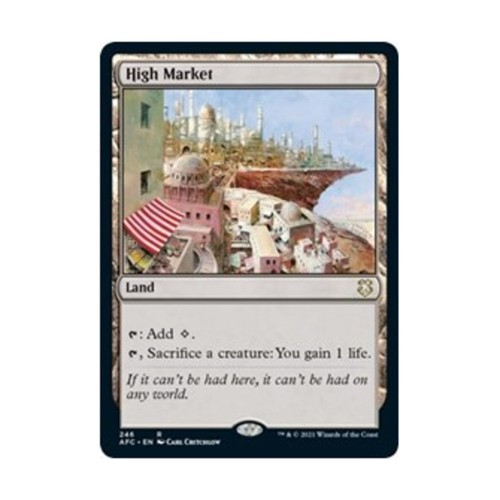 WOTC MtG Commander: Adventures in the Forgotten Realms High Market (R ...