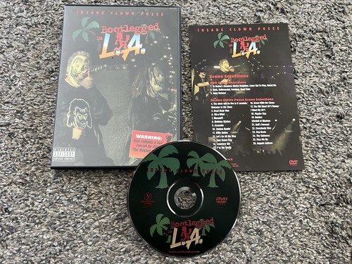 Bootlegged in L.A. ICP (DVD, 2003) Insane Clown Posse Live concert ...