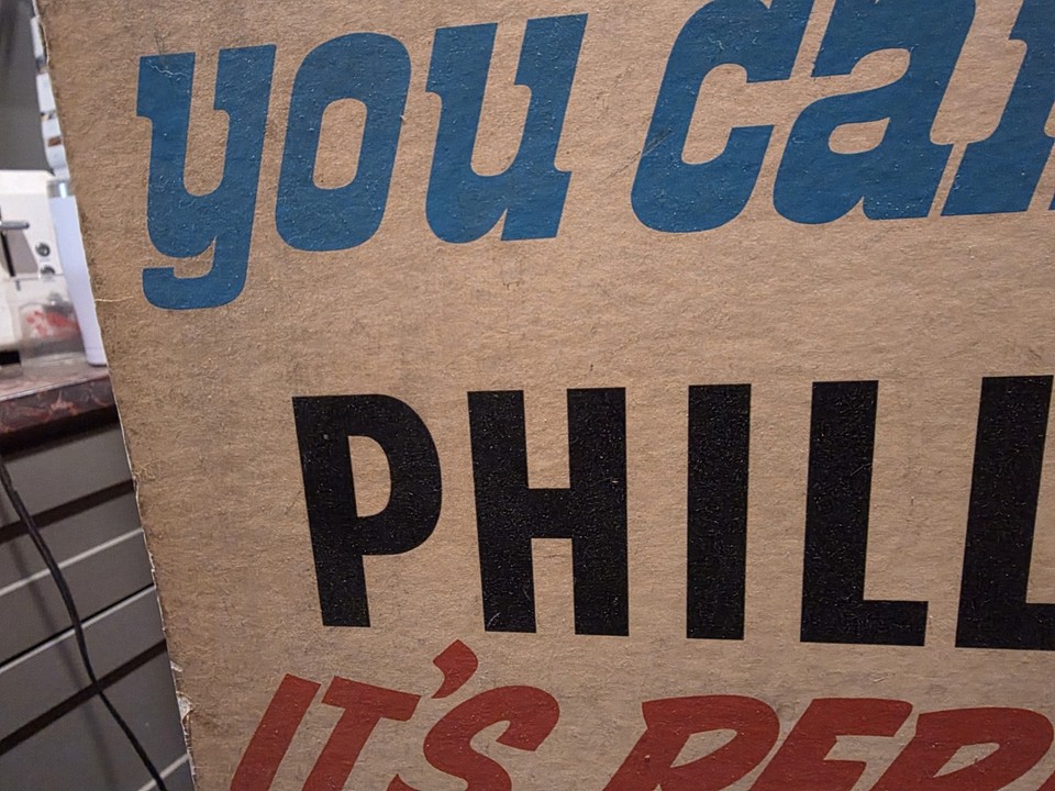 VINTAGE ORIGINAL ANTIQUE GAS OIL GENERAL STORE SIGN PHILLIPS 66 NICE ...