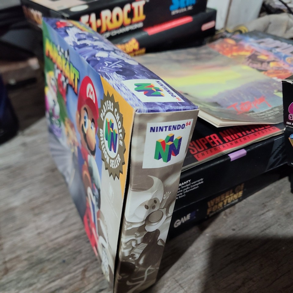 Nintendo SNES N64 Original Game Boxes 13 total | eBay