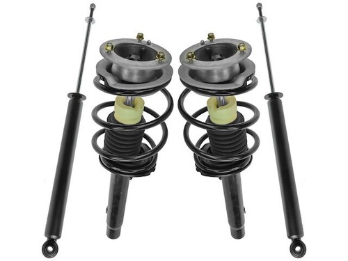 Front and Rear Shock Strut and Coil Spring Kit For 1999-2000 BMW 328i ...