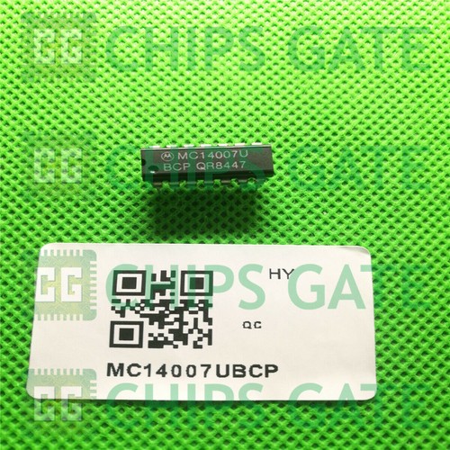 5PCS MC14007UBCP IC INVERTER DUAL COMP 14DIP ON #F16 | eBay