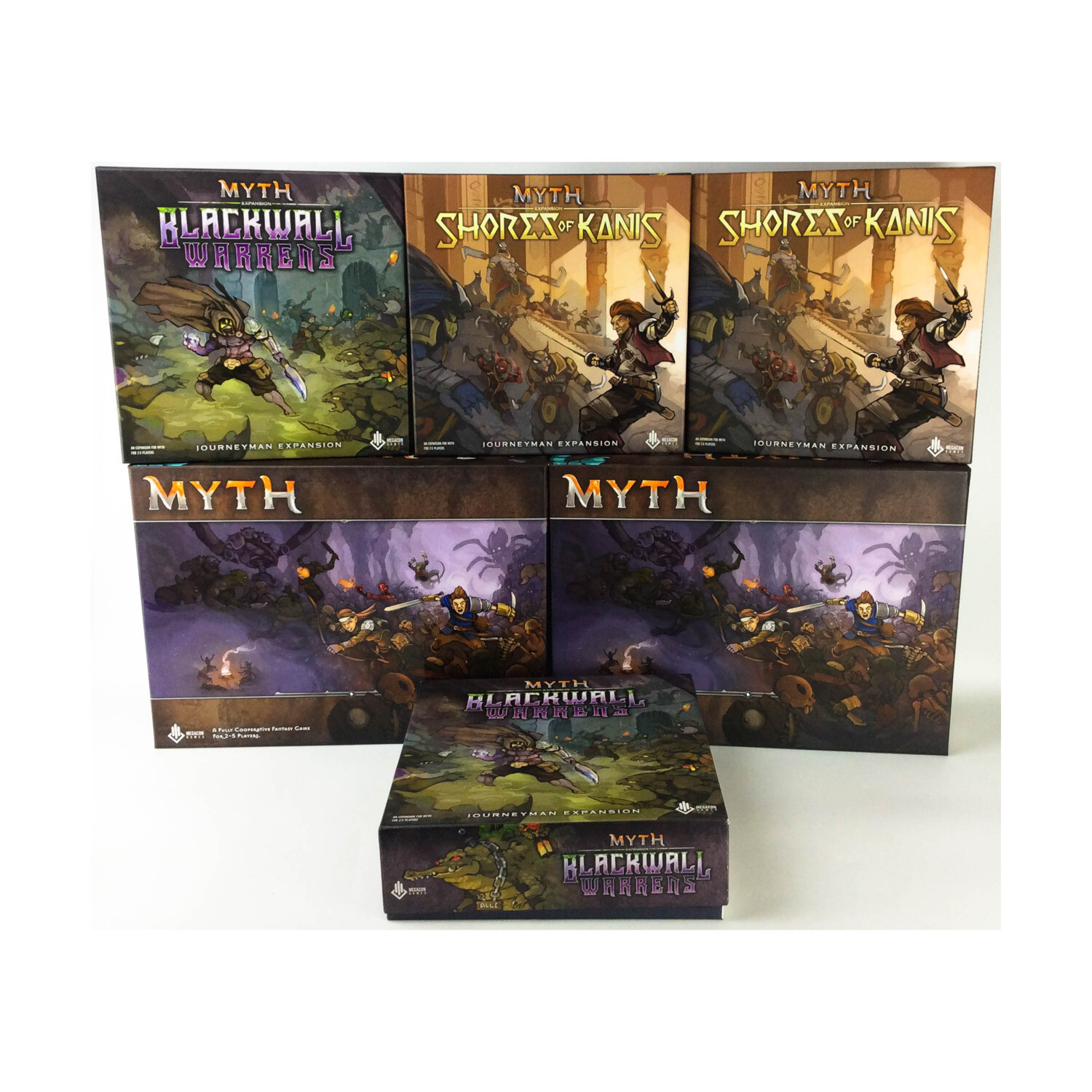 Megacon Boardgame Myth Kickstarter Mega-Collection #1 - Apprentice Pled ...