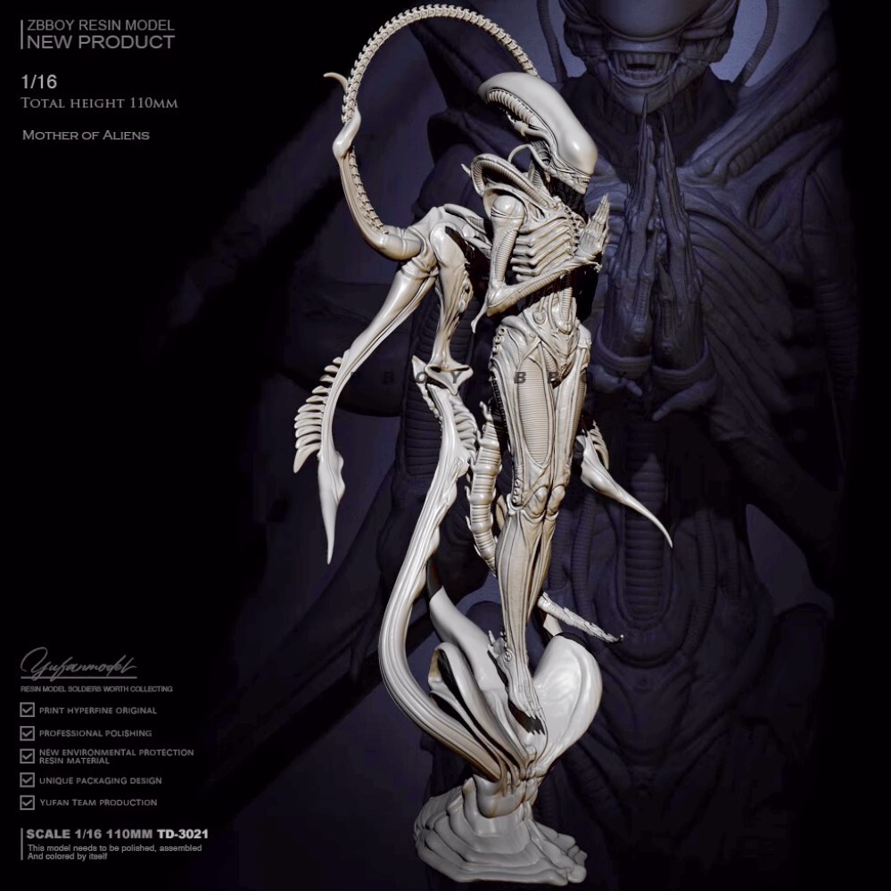 110mm resin figures model Mother of Fantasy and Aliens unassembled ...
