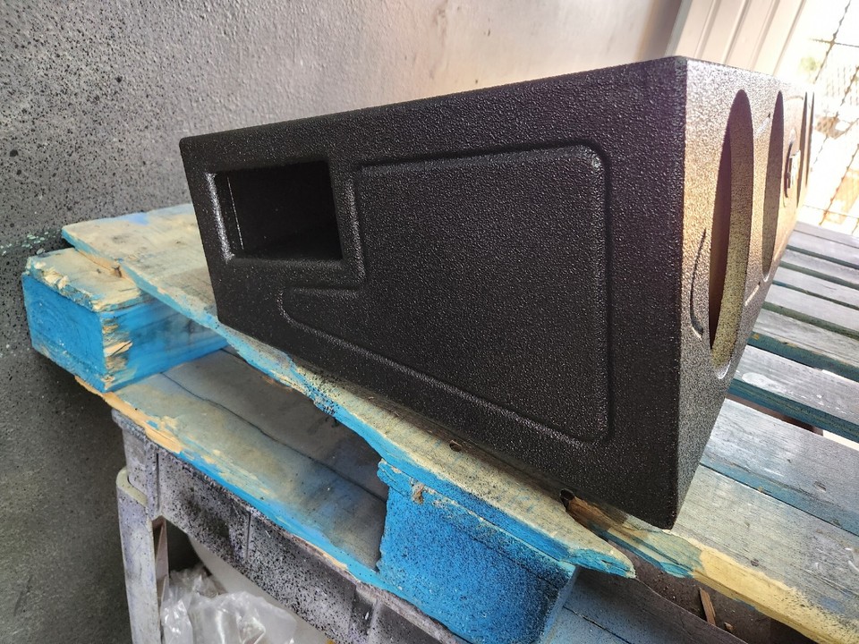 Custom Quad 8" Subwoofer Box Ford F150 2009-2022 Super duty 2017-2022 ...