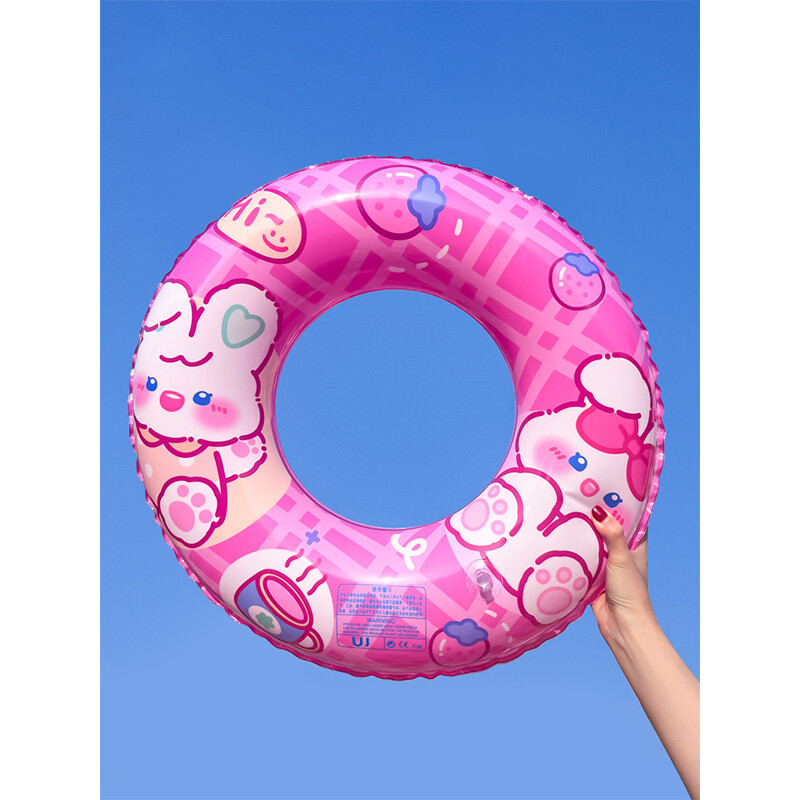 Adult Children Pvc Thi Cartoon Rabbit Pattern Creative Inflatable Water ...