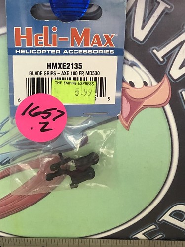 Heli-Max HMXE 2135 BLADE GRIPS - AXE 100 FP, MD530 Orignal NewInPackage ...