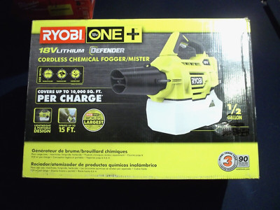 NEW RYOBI 18 Volt 18V Cordless Chemical Fogger/Mister TOOL ONLY | eBay