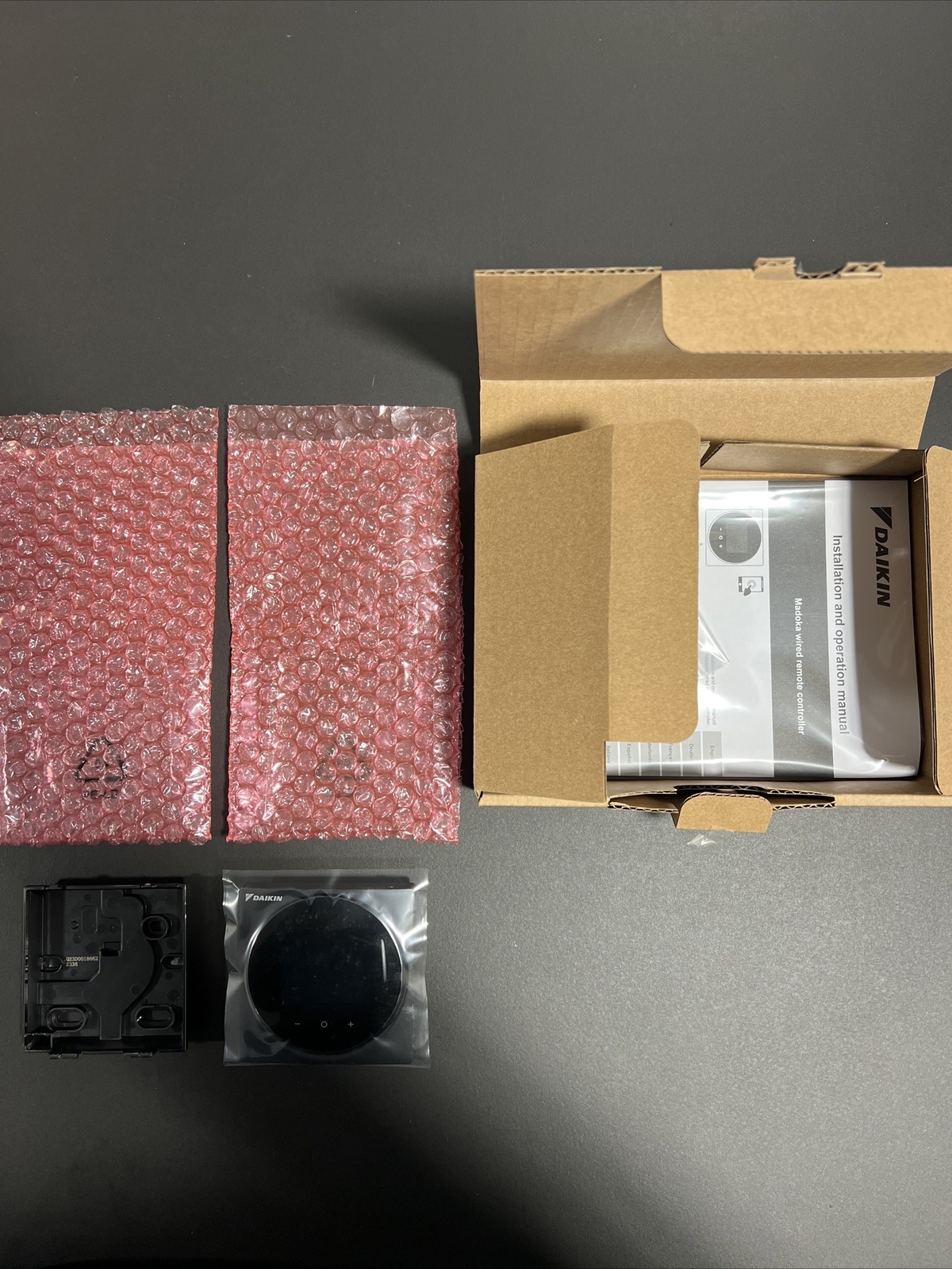 Daikin Madoka wall mounted controller black Model: BRC1H52K | eBay UK