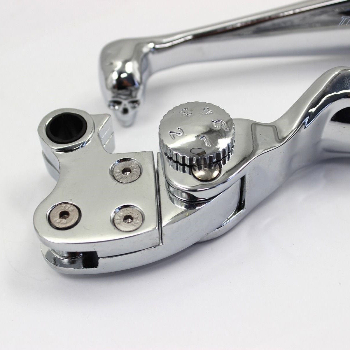 Clutch & Brake Chrome Lever 2008-2011 Harley Davidson Softail Rocker C ...