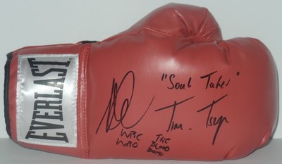 SEBASTIAN FUNDORA SIGNED AUTO'D EVERLAST BOXING GLOVE BAS COA WBC WBO ...