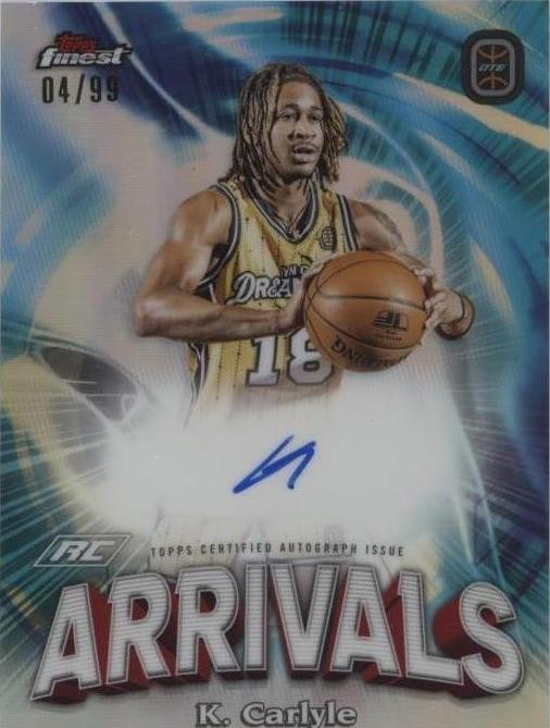 2022-23 Topps Finest OTE Overtime Elite - Finest Arrivals Autographs ...
