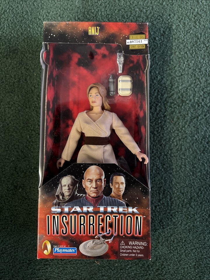Star Trek Insurrection 1998 ANIJ Collector Series 9" Figure Playmates ...