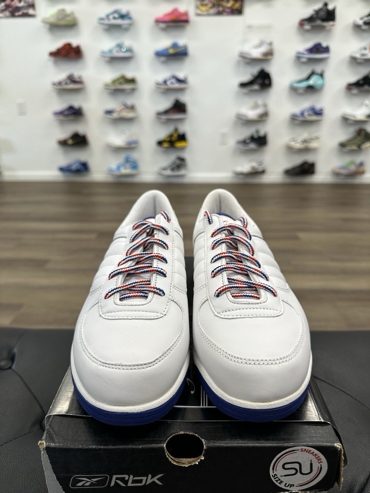 Size 7.5 - Reebok S. Carter White Royal | eBay