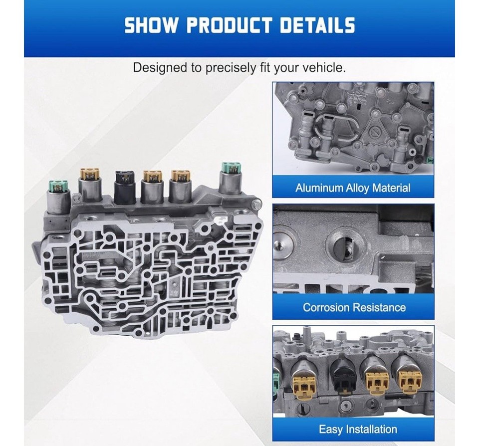 6F35 Transmission Valve Body W / Solenoids for 09 up Ford Taurus Escape ...