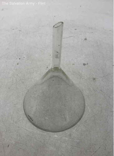Vintage Pyrex Clear Made In USA Glass Medical Lab Filter Funnel Health ...