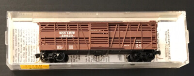Micro-Trains N scale Soo Line 40’ Stockcar, #35140, Rd #29630. NIB | eBay