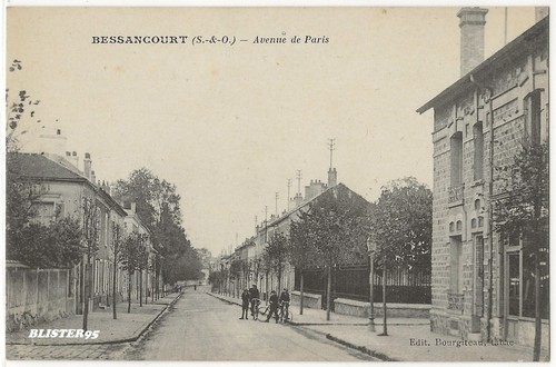 bessancourt (95) , avenue de paris , envoyée en 1923 | eBay