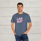 Comfort Colors Lab Rat Graphic T-Shirt, Fun Urban Streetwear Top | eBay