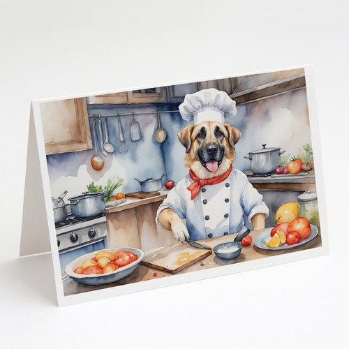 Anatolian Shepherd The Chef Greeting Cards Pack Of 8 | eBay