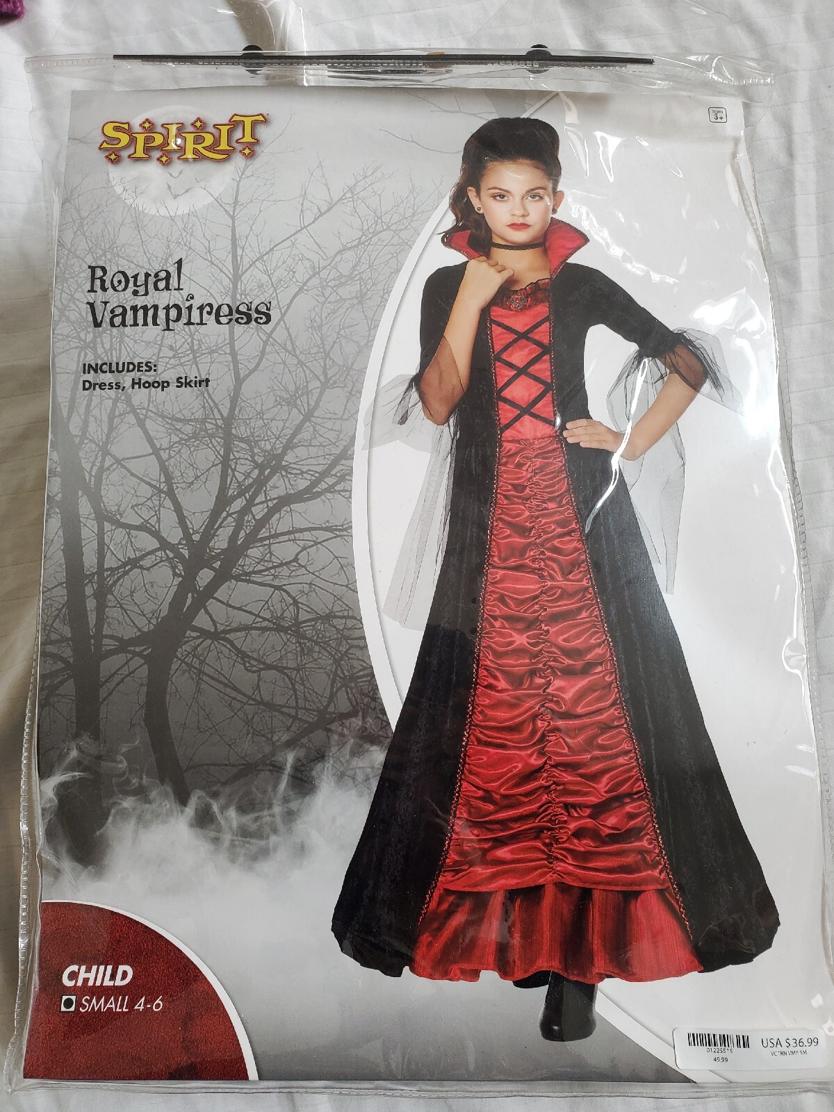 Spirit Halloween Royal Vampiress Girl Vampire Costume… - Gem