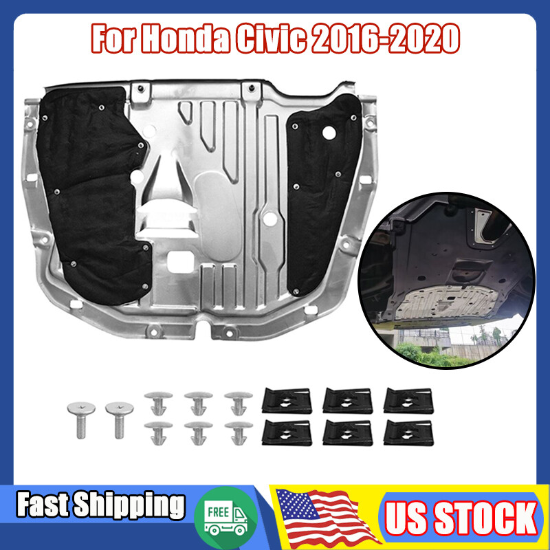 1 pc Engine Splash Guard Under Car Shield Cover Board For Honda Civic ...