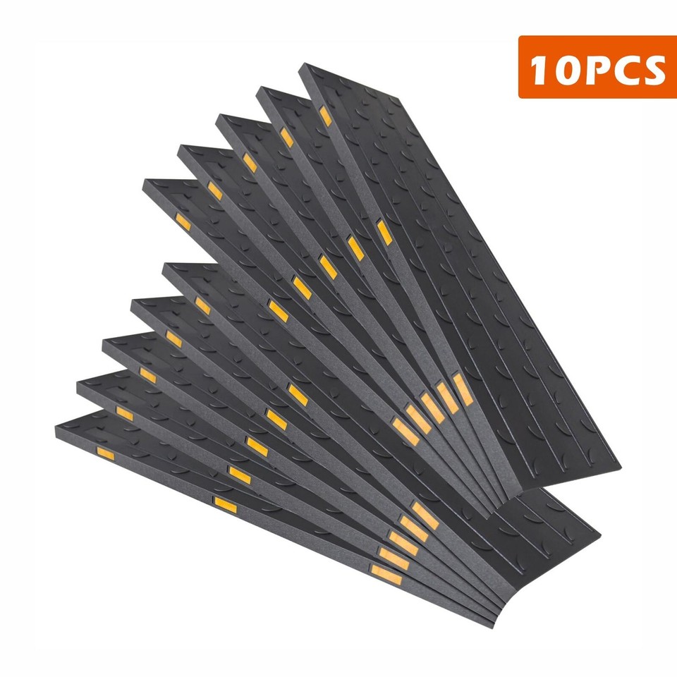 5/10pcs Heavy Duty Non Slip Self Adhesive Rubber Stair Treads for ...