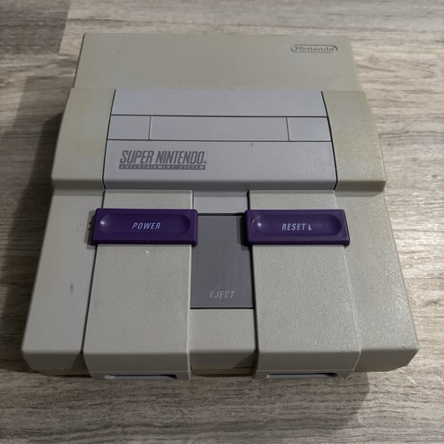 Super Nintendo Entertainment System SNES Home Console Only SNS-001 ...