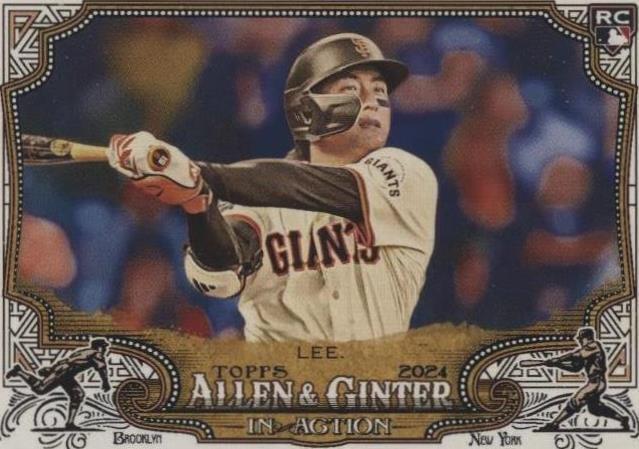 2024 Topps Allen & Ginter - In Action Variations Jung-Hoo Lee #IA-41 ...
