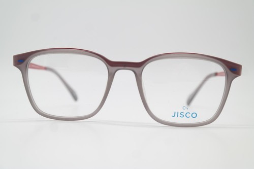Brille JISCO MARC Titanium Grau Rot Blau Oval Brillengestell eyeglasses ...