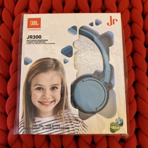 JBL JR300 Kids On-Ear Wired Headphones Blue Sealed NEW 50036356046 | eBay