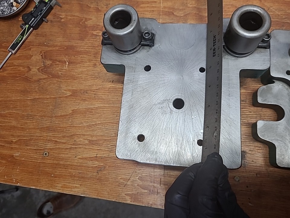 DANLY/SUPERIOR STYLE 2 PIST Die Shoe Set.5"×5",2.5" STROKE Press Brake ...