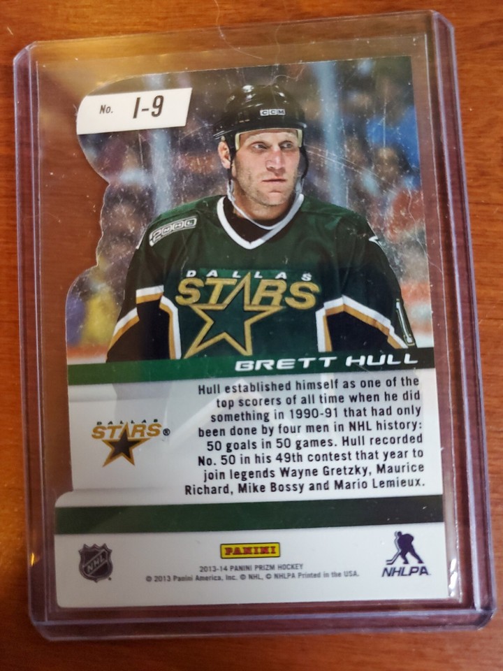 2013-14 PANINI PRIZM IMMORTALIZED BRETT HULL DALLAS STARS #I-9 | eBay