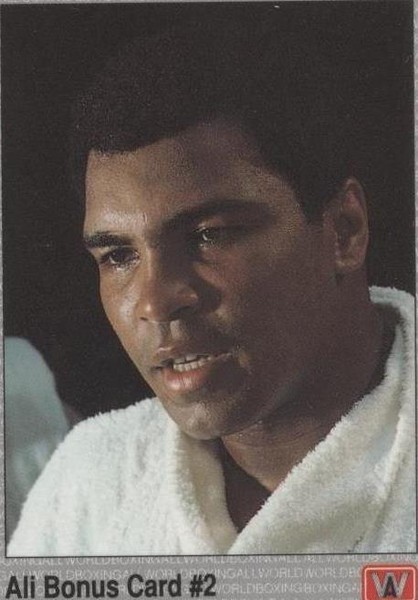 1991 All World Boxing - #22 Ali Bonus Card #2 for sale online | eBay