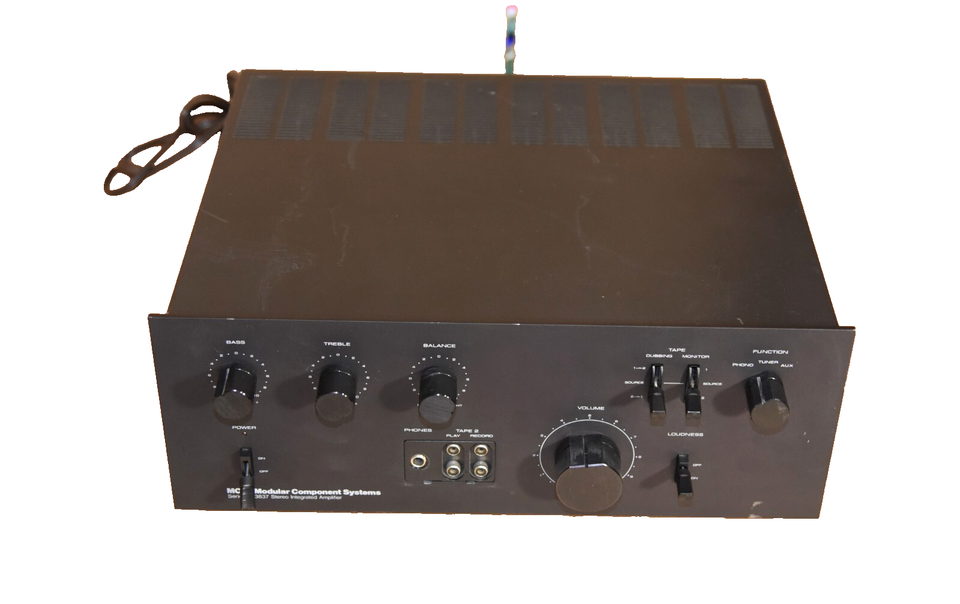 Vintage MCS Component System Stereo Integrated Amplifier 3837 | eBay