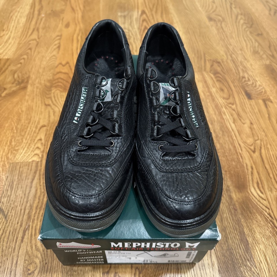 Mephisto Match Men's Comfort Walking Shoes, Black Mamouth, Size 9.5 | eBay