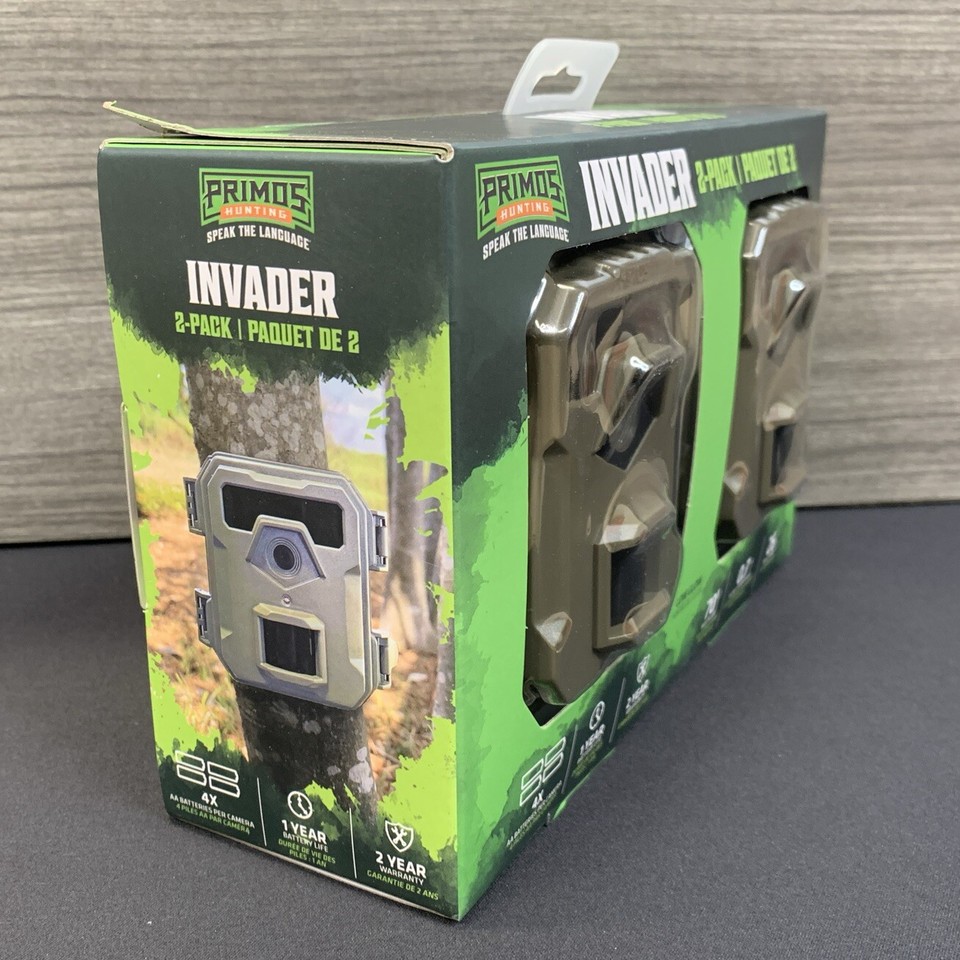 Primos Invader 2-Pack Hunting Trail Camera Set #119224CT2 | eBay