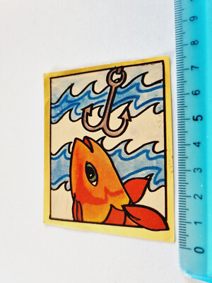 Adhésif De Pêche Sticker Autocollant Aufkleber Klebstoff Vintage | eBay