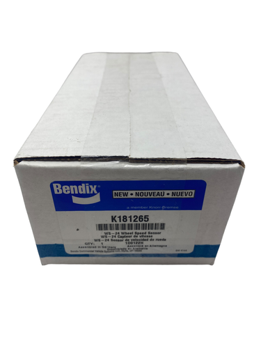 K181265BXW GENUINE BENDIX WS-24 WHEEL SPEED SENSOR OEM - NEW Free ...